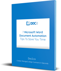 Free Microsoft Word Document Automation Tips - Doc2